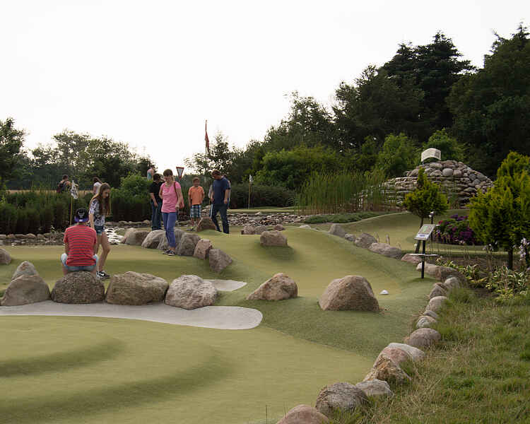 Topklasse minigolf: Adventure park i Søndervig